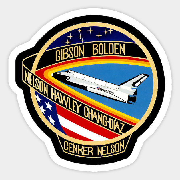 STS 61 C Mission Patch - Sts 61 C Mission Patch - Sticker | TeePublic